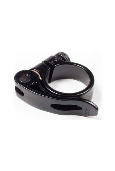 Sele Kelepçesi Dıa:31.8mm AT-101+SQR-115 Alüminyum Mat Siyah 13-2000-00113