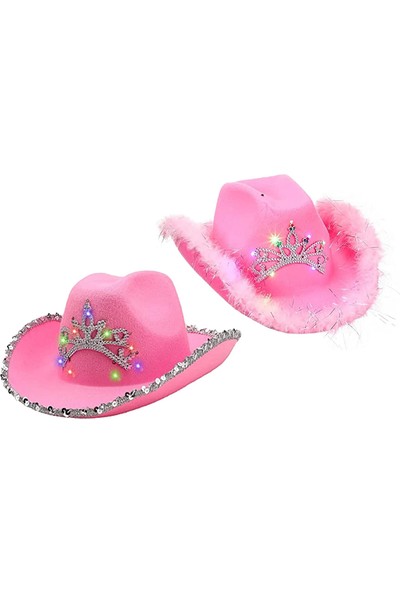 Malory Işık Up Kovboy Şapkaları 2 Adet (Yurt Dışından) Malory Işık Up Kovboy Şapkaları 2 Adet (Yurt Dışından)