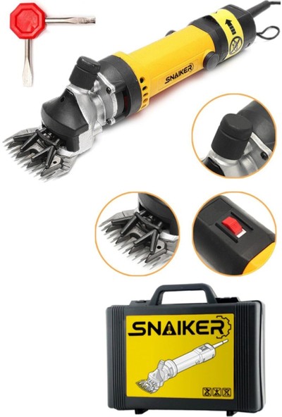 Alman 4500 Watt Metal Şanzuman Koyun Keçi Kırkma Kırpma Makinesi