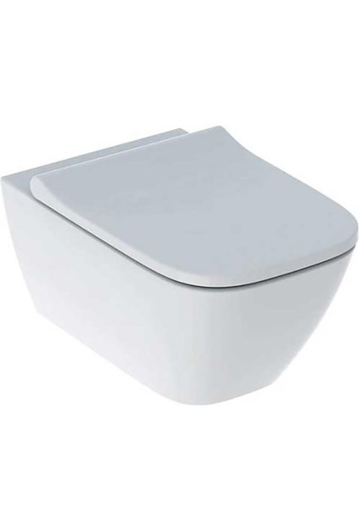 Geberit Smyle Square Rimfree Asma Klozet + Geberit Klozet Kapağı
