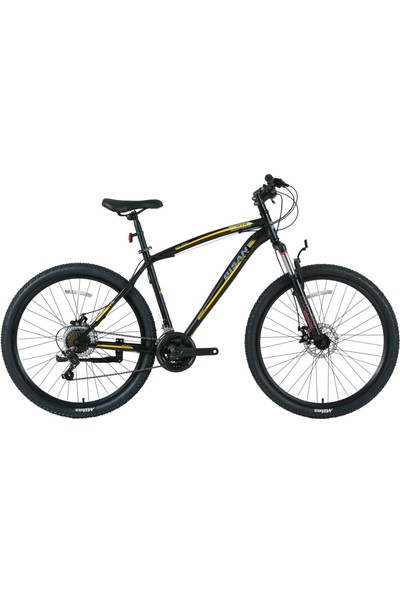 Bisan Mts 4600 Md 27.5 Jant 21 Vites 46 cm Dağ Bisikleti-Mat Siyah-Sarı Bisan Mts 4600 Md 27.5 Jant 21 Vites 46 cm Dağ Bisikleti-Mat Siyah-Sarı