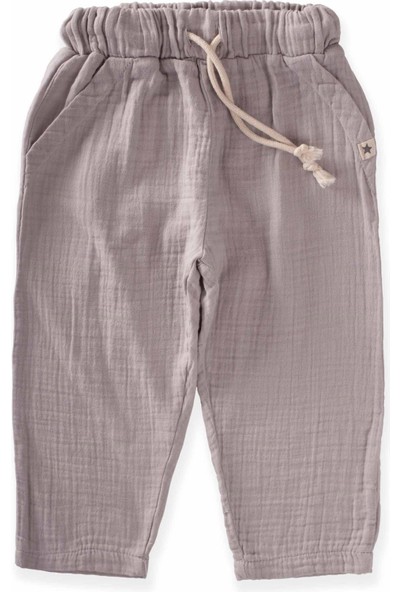 Cigit Müslin Pantolon 1-7 Yaş Gri