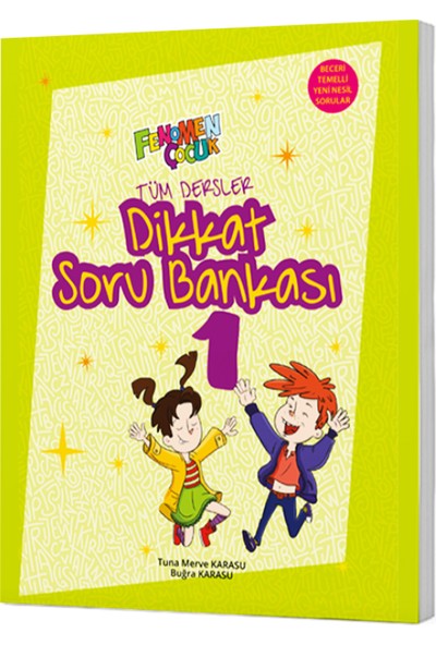 Fenomen Çocuk 1. Sınıf Tüm Dersler Dikkat Soru Bankası