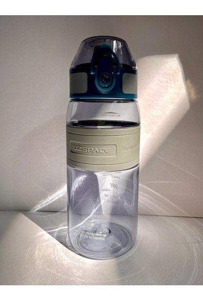 Uzspace Tritan 440 ml Matara Oak Gri Uzspace Tritan 440 ml Matara Oak Gri