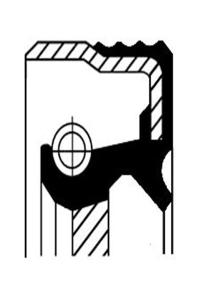 Corteco 12012761B (82012761) 12012761B) Yag Kecesi. Krank Mili B1BAVISLRDX7 45.0x 62.0x 8.0 Fkm Audi (WC977283)