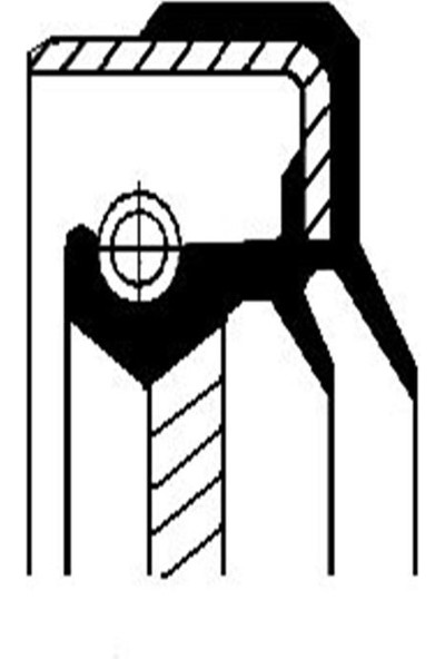 Corteco 01027965B (82027965) 01027965B) Yag Kecesi. Diferansiyel B1BAFVI1UD3SLD 85.0x 140.0X 13.0 Fkm Daf (WP525358)