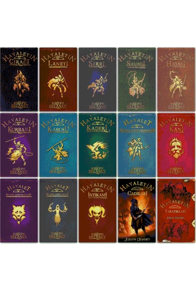 Wardstone Günlükleri 15 Kitap (Hayalet Serisi) Joseph Delaney Wardstone Günlükleri 15 Kitap (Hayalet Serisi) Joseph Delaney