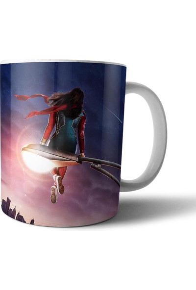 Pixxa Ms. Marvel Kupa Bardak Model 3 Pixxa Ms. Marvel Kupa Bardak Model 3