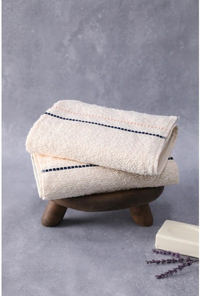 Favora Pamuklu 2li El Havlusu 50 x 90 cm- Krem Favora Pamuklu 2li El Havlusu 50 x 90 cm- Krem
