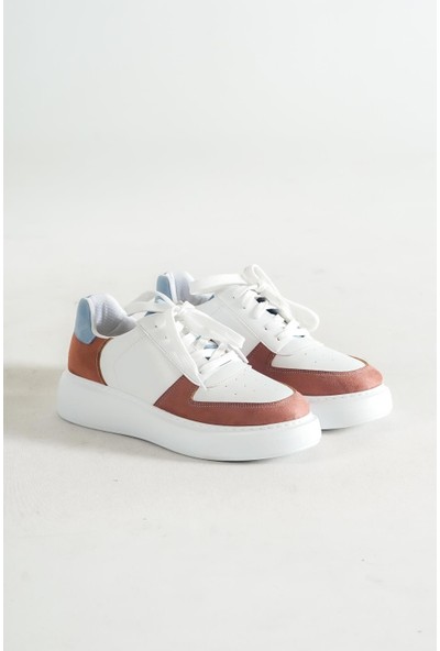 Kobal Business Bayan Beyaz Pudra Mavi Bağcıklı Sneaker Günlük Spor Ayakkabı Fdn-01 Kobal Business Bayan Beyaz Pudra Mavi Bağcıklı Sneaker Günlük Spor Ayakkabı Fdn-01