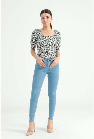 Modaplaza Kadın Jeans Pantolon 1451