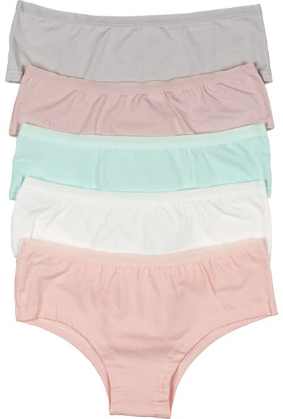 Nicoletta Somon Kadın Hipster Külot 5'li Paket Likralı Nicoletta Somon Kadın Hipster Külot 5'li Paket Likralı