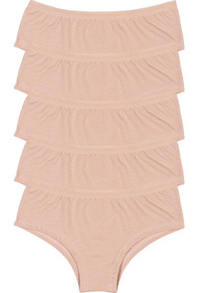 Nicoletta Ten Kadın Hipster Külot 5'li Paket Likralı Nicoletta Ten Kadın Hipster Külot 5'li Paket Likralı