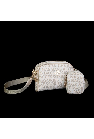 NS-1188 Yazılı Kadın Omuz Çanta NS-1188 Yazılı Kadın Omuz Çanta