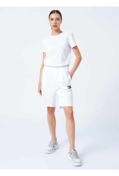 Tommy Jeans Şort, Xs, Beyaz