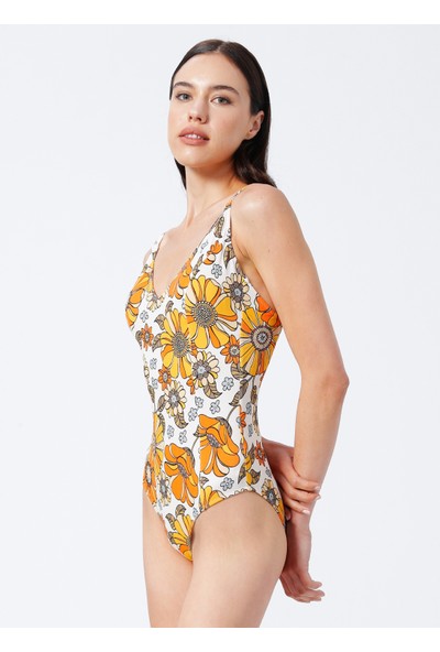 Bellisa Çok Renkli Kadın Mayo 222017-11254