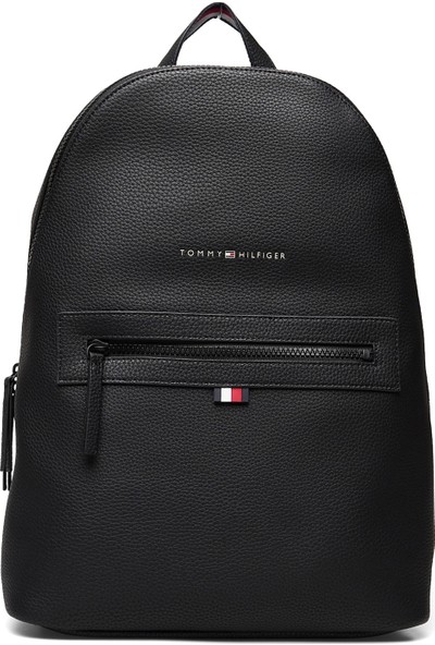 Tommy Hilfiger Polyester Siyah Erkek Sırt Çantası Essentıal Pu Backpack Tommy Hilfiger Polyester Siyah Erkek Sırt Çantası Essentıal Pu Backpack