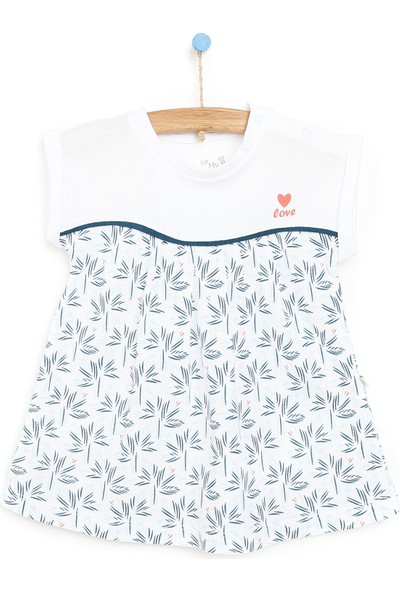 For My Baby Baby Blue Elbise