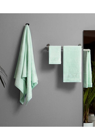 Maisonette Bamboo Havlu Suyu Yeşili 50x100cm Maisonette Bamboo Havlu Suyu Yeşili 50x100cm