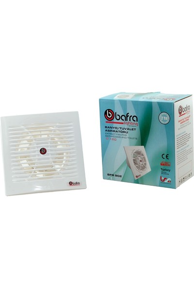 Burdan Eve Banyo Tuvalet Havalandırması 120 Lik Banyo Tuvalet Aspiratörü