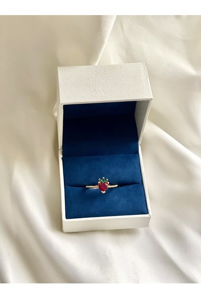 Stainless Steel Minimal Meyve Yüzük