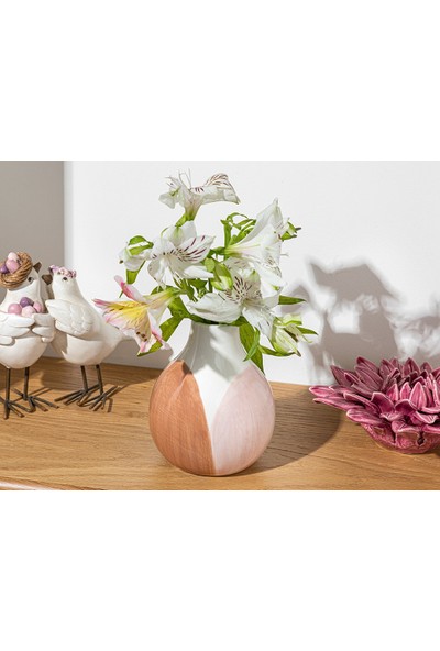 Clair Vazo 9X9X12 cm Pembe Clair Vazo 9X9X12 cm Pembe