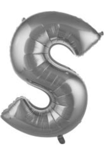Çılgıntrend Harf Gümüş Folyo Balon 34'' Inc 76 cm Çılgıntrend Harf Gümüş Folyo Balon 34'' Inc 76 cm