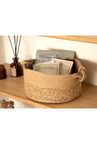 English Home Loop Sepet 26X14 cm Kahve English Home Loop Sepet 26X14 cm Kahve