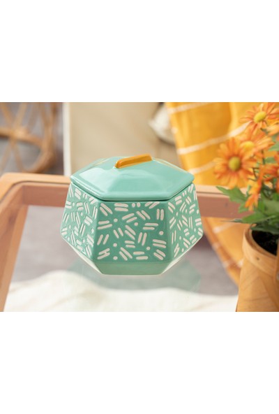 English Home Crispy Kokulu Mum 9 cm Yeşil English Home Crispy Kokulu Mum 9 cm Yeşil