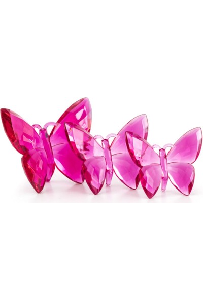 Madonna Home 3'lü Dekoratif Kelebek Obje,süs,aksesuar Madonna Home 3'lü Dekoratif Kelebek Obje,süs,aksesuar