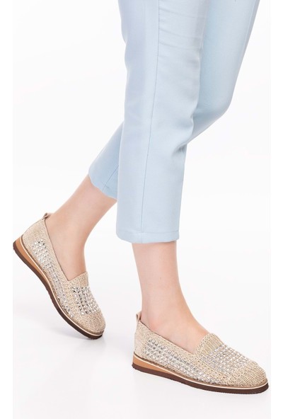 Gondol Hafif Günlük Babet FND.020 - Bej - 38