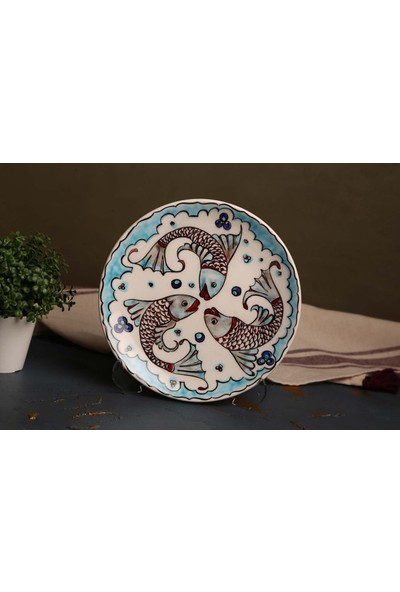 Osmanlı Çini Atölyesi Duvar Tabağı