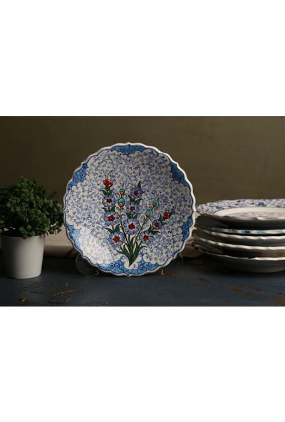 Osmanlı Çini Atölyesi Duvar Tabağı