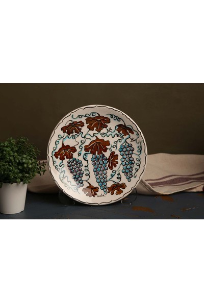 Osmanlı Çini Atölyesi Duvar Tabağı