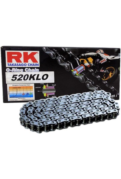 Rk O-Ring Zincir 520 Klo 116L Rk O-Ring Zincir 520 Klo 116L