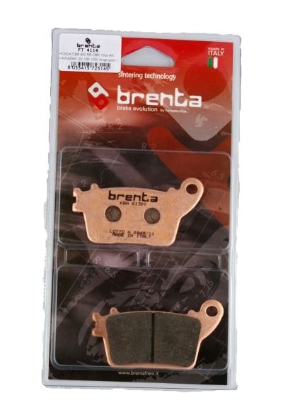 Brenta Suzuki Gsx-R 750 Arka Disk Brenta Sinter Metal Fren Balata 2011 ve Sonrası Brenta Suzuki Gsx-R 750 Arka Disk Brenta Sinter Metal Fren Balata 2011 ve Sonrası