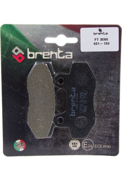 Brenta Hyosung Gv 250 Efı Ön Disk Brenta Fren Balata 2007 ve Sonrası Brenta Hyosung Gv 250 Efı Ön Disk Brenta Fren Balata 2007 ve Sonrası