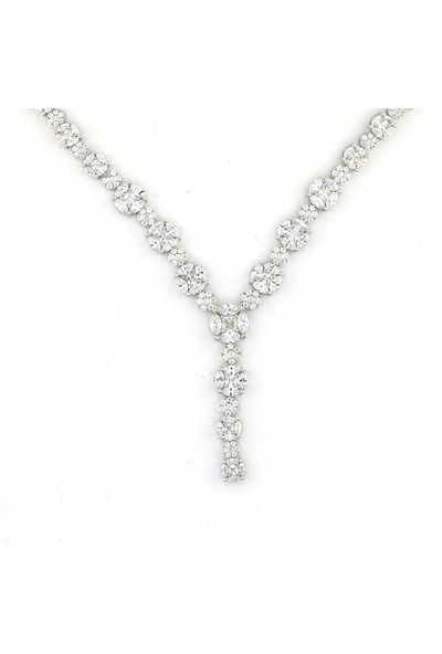 Altınkaynak 14 Ayar Taşlı Altın Gerdanlık