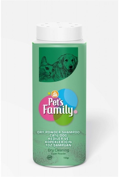 Pets Family Kedi&köpek Toz Şampuan 150 gr
