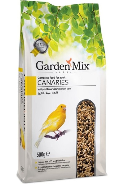 Gardenmix Platin Kanarya Yemi 500G Gardenmix Platin Kanarya Yemi 500G