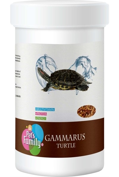 Pets Family Gammarus Turtle 100ML/12G