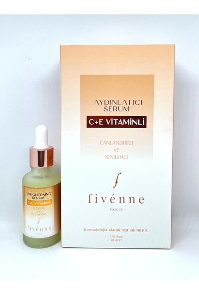 Fivenne in Paris C+E Vitaminli Aydınlatıcı Serum Fivenne in Paris C+E Vitaminli Aydınlatıcı Serum