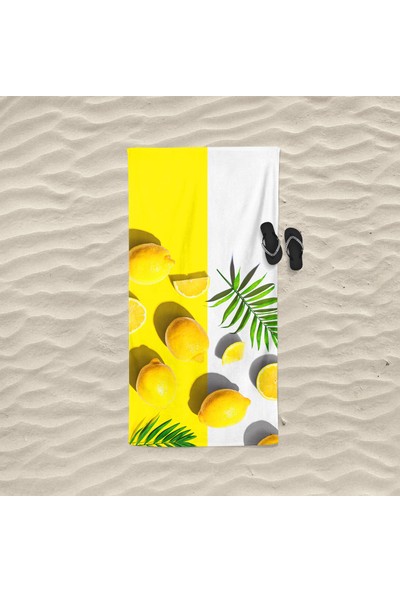 Pastel Home Pamuklu Baskılı Plaj Havlusu Pastel Home Pamuklu Baskılı Plaj Havlusu