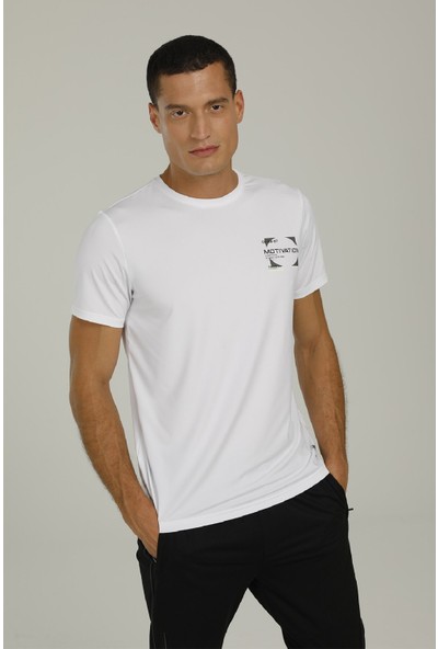 Lumberjack CT1036 Dima Erkek Tshirt - Beyaz