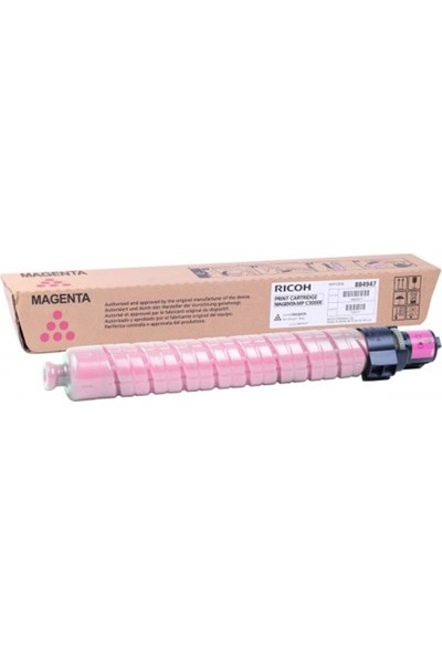 Rıcoh MP-C2000/2500/3000 Kırmızı Toner Orjinal 15.000 Sayfa Rıcoh MP-C2000/2500/3000 Kırmızı Toner Orjinal 15.000 Sayfa