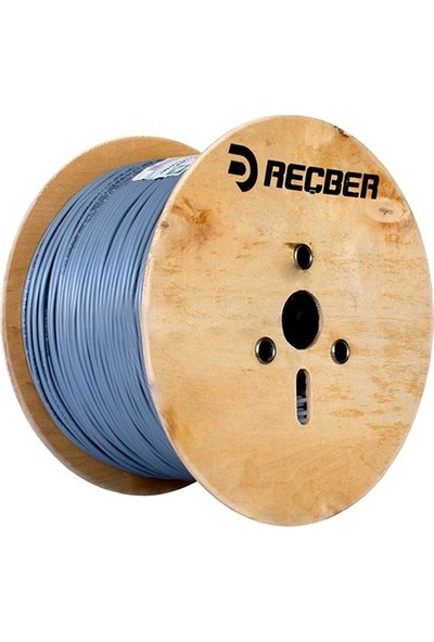 Reçber 500M Reçber Cat 6 Data Kablosu SL400 U23 6 U/utp 4X2X23AWG Gri Reçber 500M Reçber Cat 6 Data Kablosu SL400 U23 6 U/utp 4X2X23AWG Gri