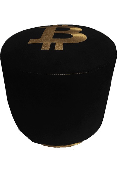 Bitacs Bitcoin (Btc) Tasarımlı Puf Koltuk -