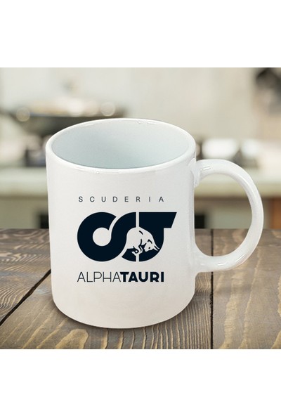 Kando Mug Alphatauri Takım Logosu Kupa Bardak Kando Mug Alphatauri Takım Logosu Kupa Bardak