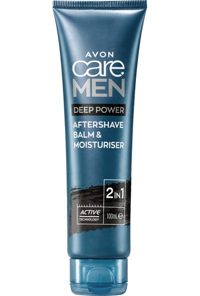 Avon Care Deep Power 2 Si 1 Arada Tıraş Sonrası Balmı ve Nemlendiricisi 100 Ml.