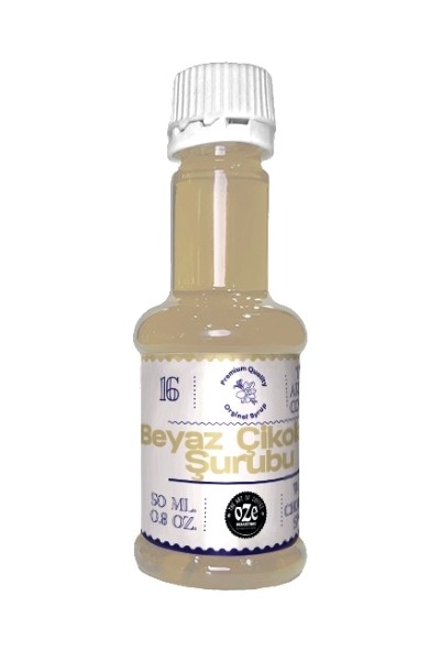 Oze Beyaz Çikolata Şurubu 50 cc